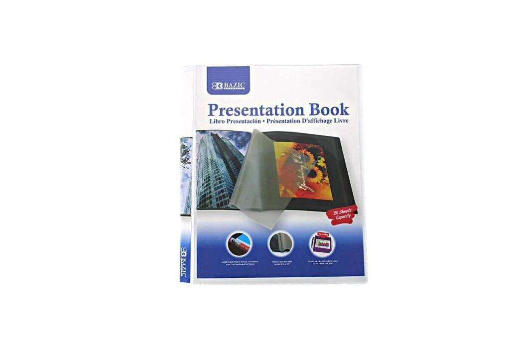 Bazic 10-Pocket Presentation Book | – Computer World St. Lucia Ltd ...